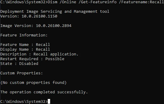 How to check and disable Recall in Windows 11 - Drygast.NET
