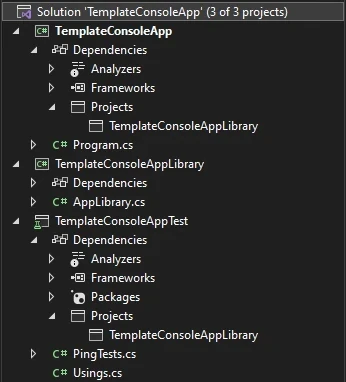 Create multi-project templates in Visual Studio - Drygast.NET