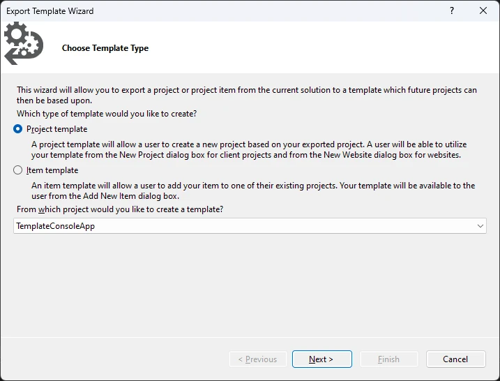 Create multi-project templates in Visual Studio - Drygast.NET
