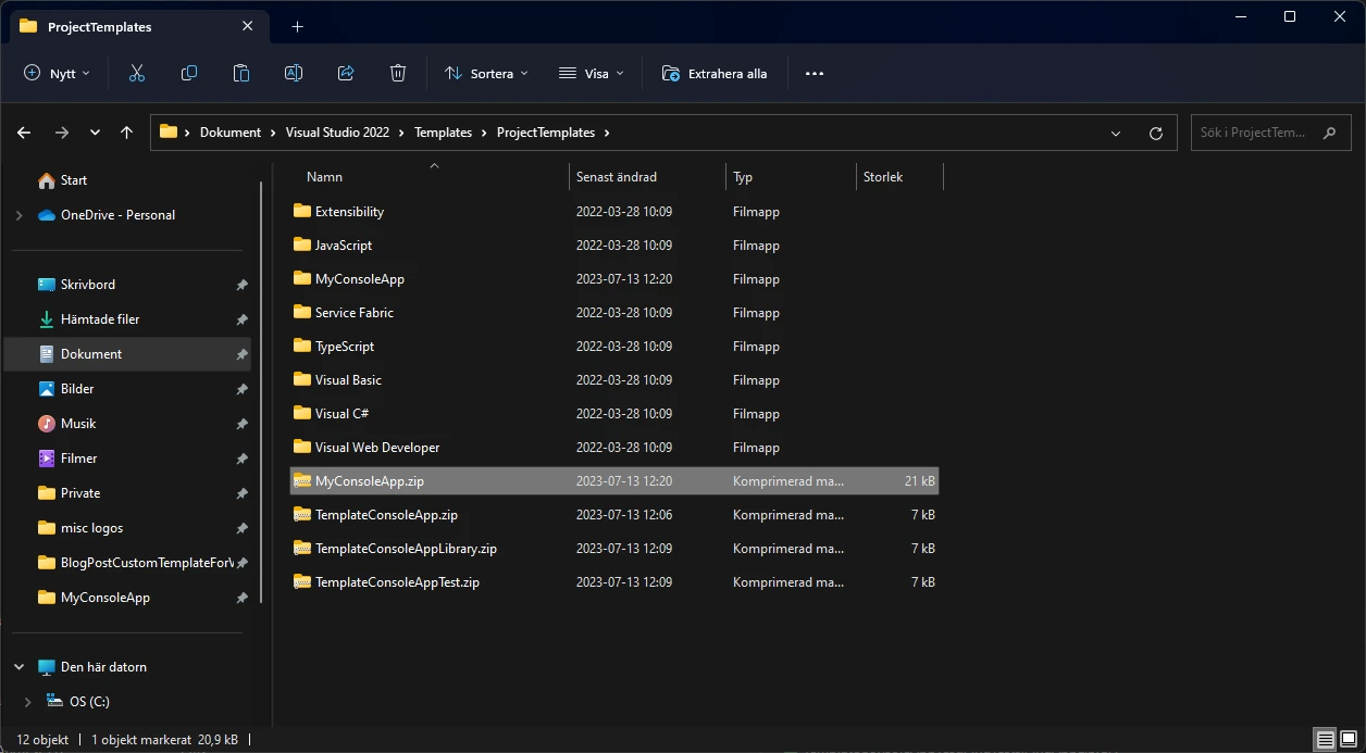 Create multi-project templates in Visual Studio - Drygast.NET