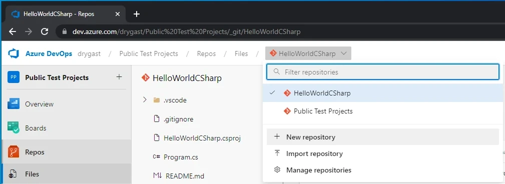 Hello World with Azure, VS Code and C# - Drygast.NET